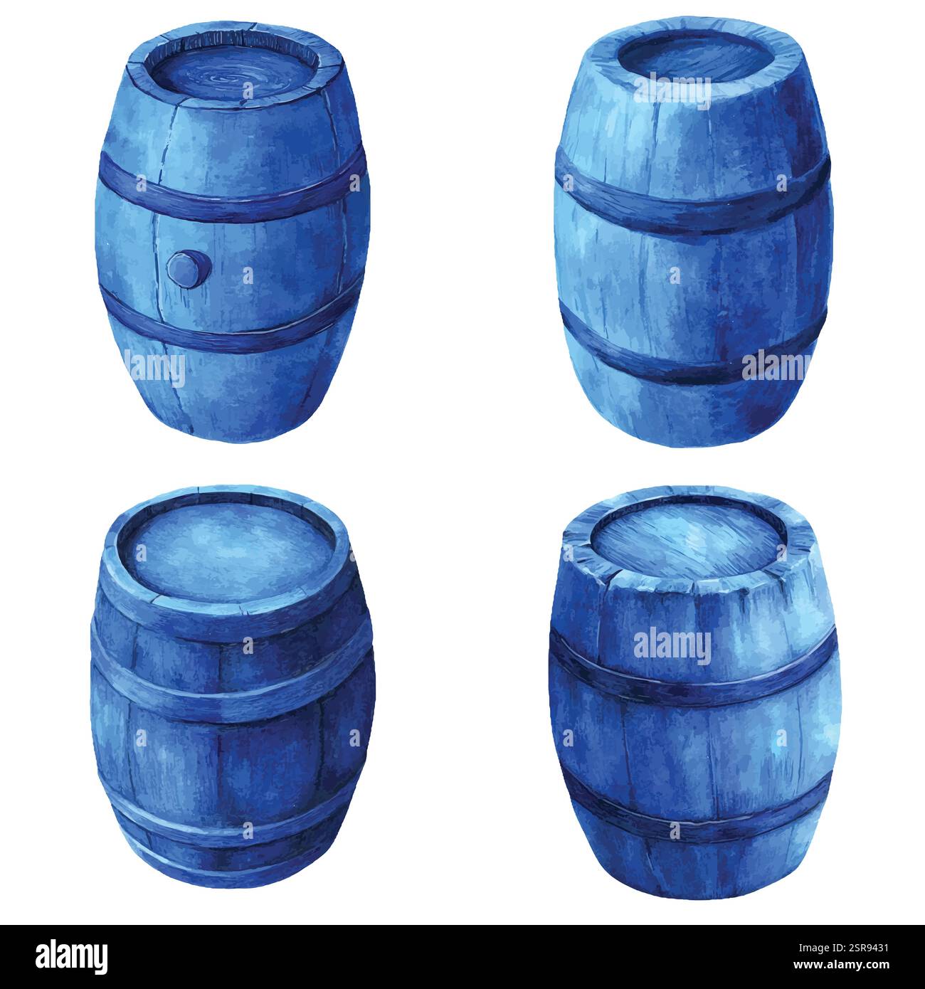 Barrel shapes Stock Vector Images - Alamy