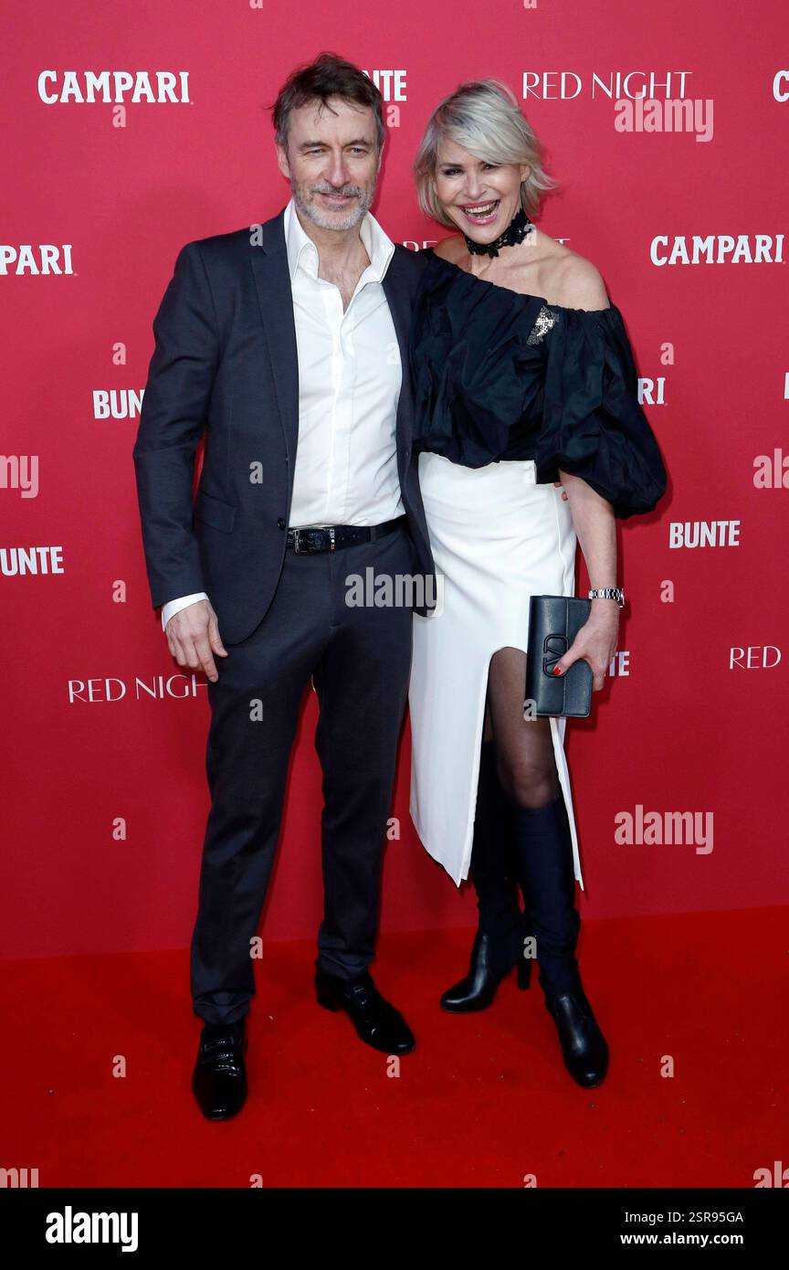 Guido Broscheit und Barbara Klein bei der Red Night by Campari & Bunte ...