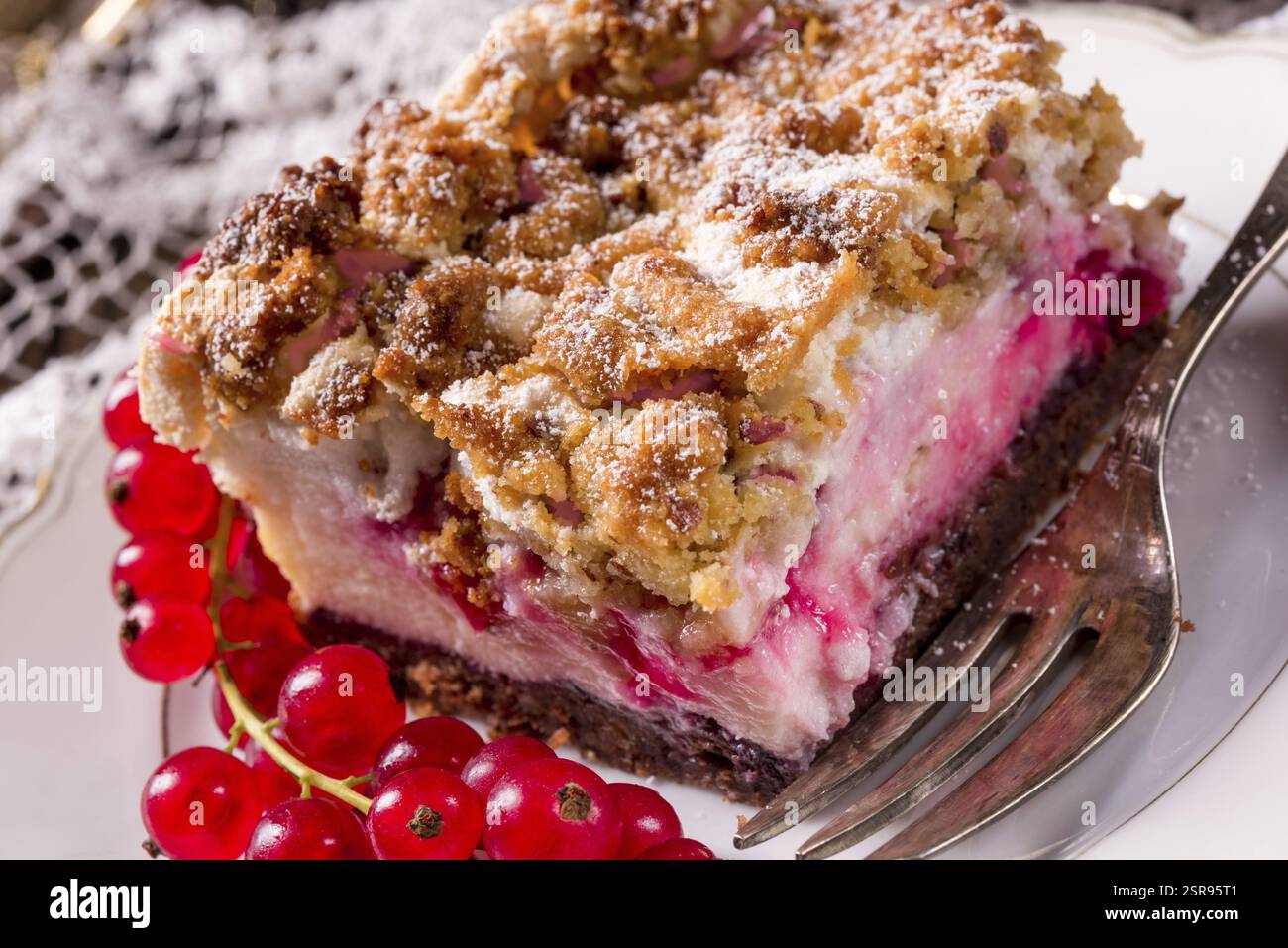 Summer currant cake Stock Photo - Alamy
