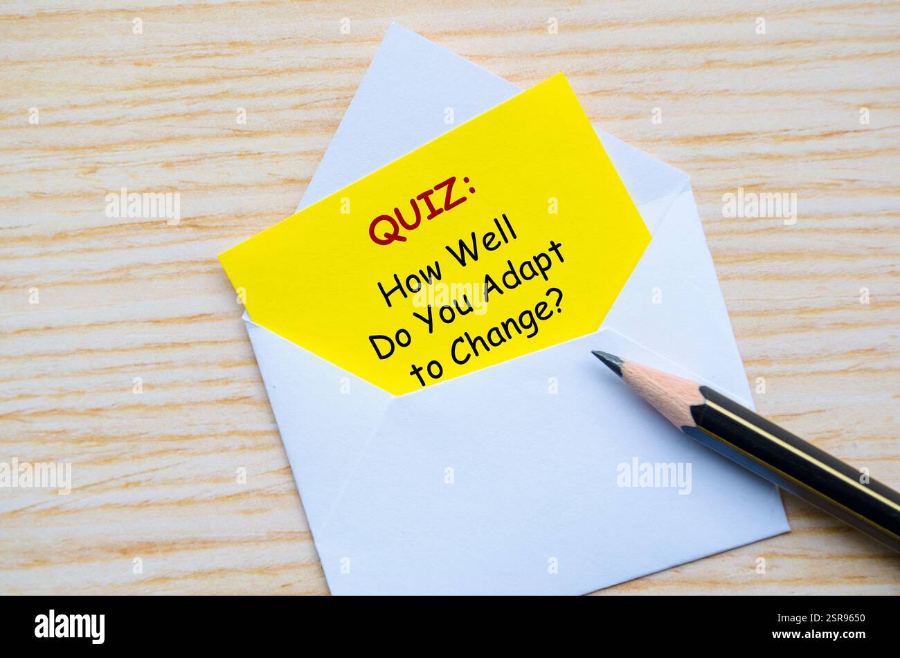 A quiz relating to how well do you adapt to change. Process improvement ...