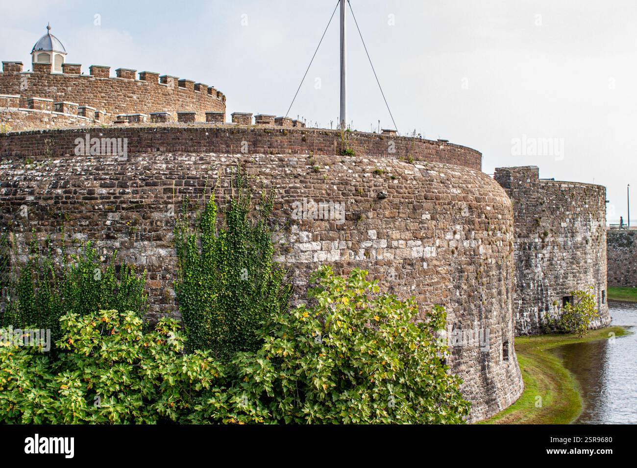 The artillery fort of Deal Castle was built for Henry VIII, its curved ...