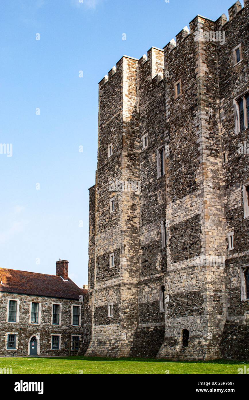 King Henry II's Great Tower or Keep at Dover Castle is a Scheduled ...