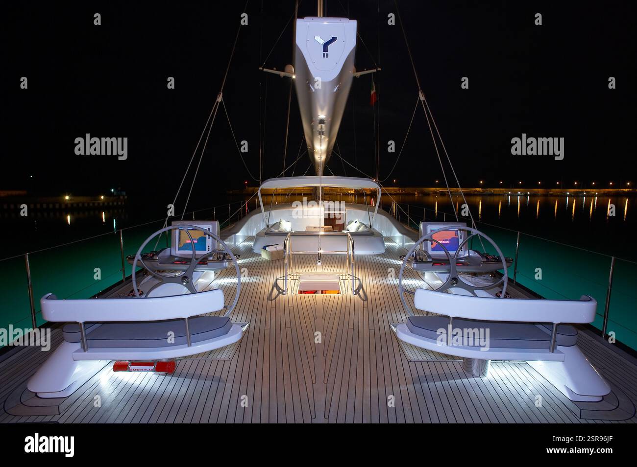 Yacht cockpit at night hi-res stock photography and images - Alamy