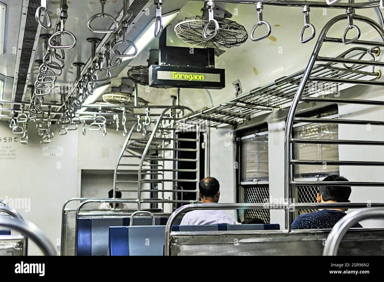 Indicator in train, Goregaon Railway Station, Mumbai, Maharashtra ...
