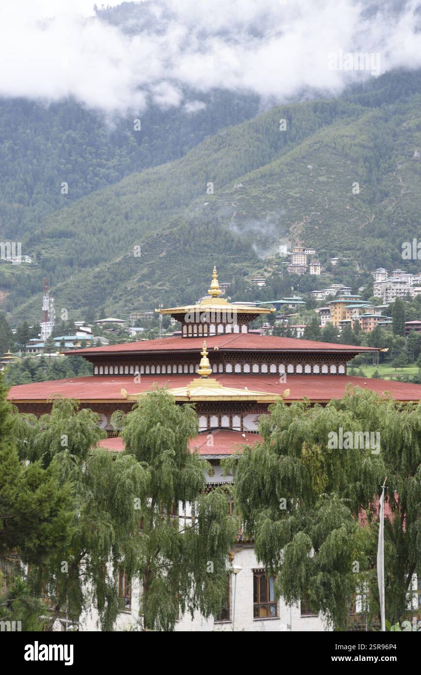 Dechencholing Royal Palace, Thimphu, Bhutan, Asia Stock Photo - Alamy