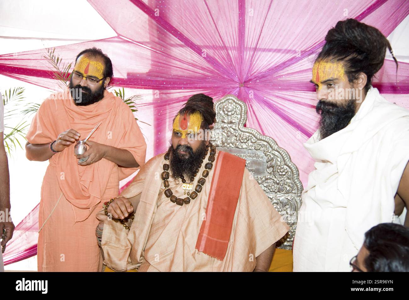 Swami rajendra das ji, kumbh mela, madhya pradesh, india, asia Stock ...