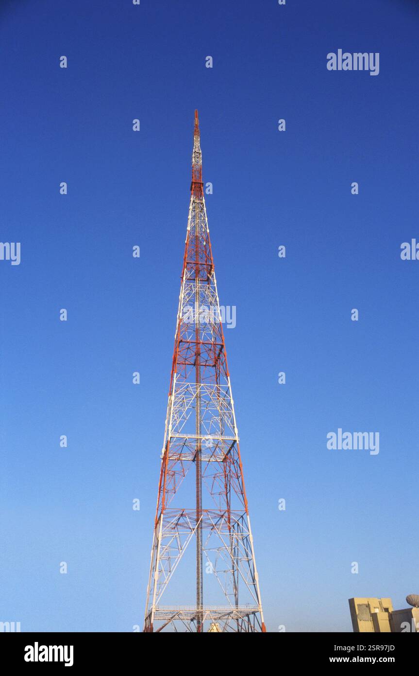 Television tower doordarshan, Bombay Mumbai, Maharashtra, India, Asia ...