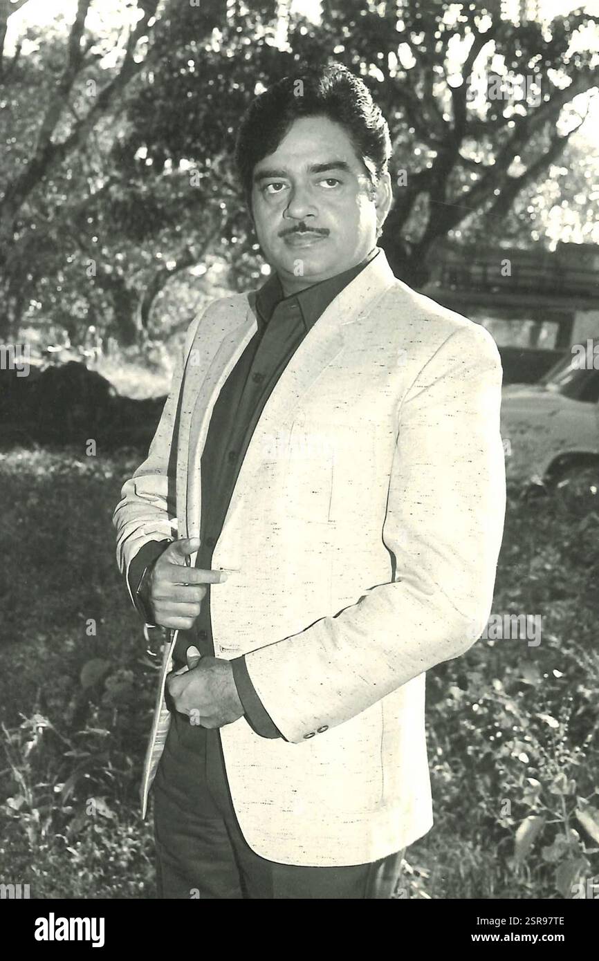 Indian Bollywood film actor, Shatrughan Sinha, India, Asia Stock Photo ...