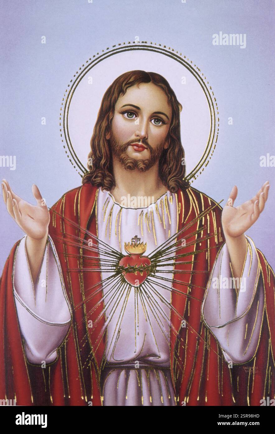 God Yeshu painting Stock Photo - Alamy