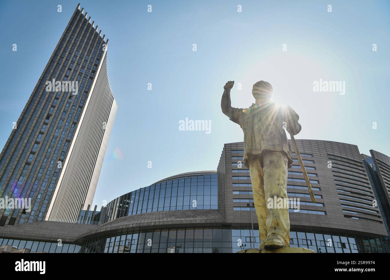Addis Ababa. 15th Feb, 2025. This photo taken on Feb. 15, 2025 shows ...