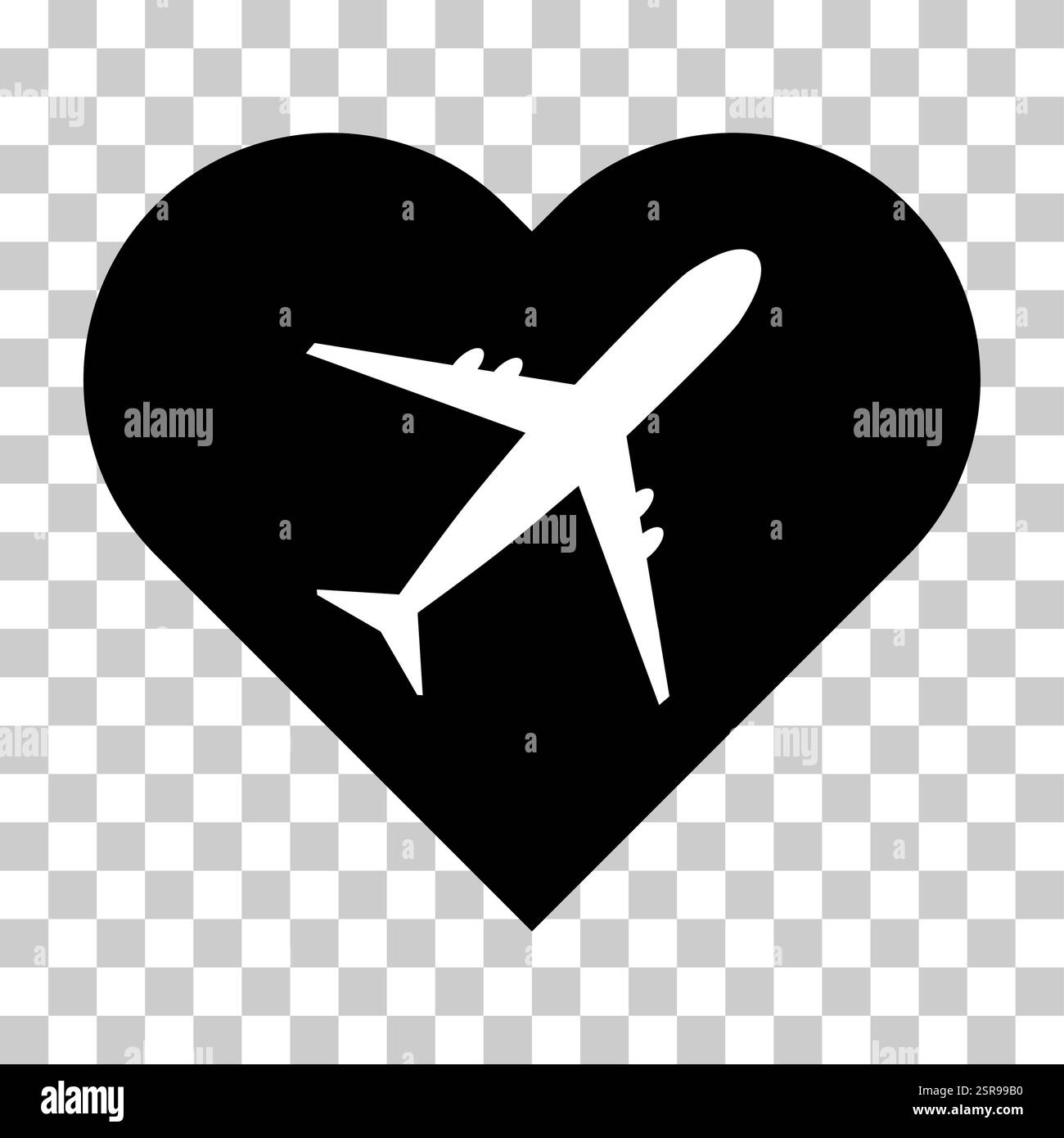 Aeroplane side view Stock Vector Images - Alamy