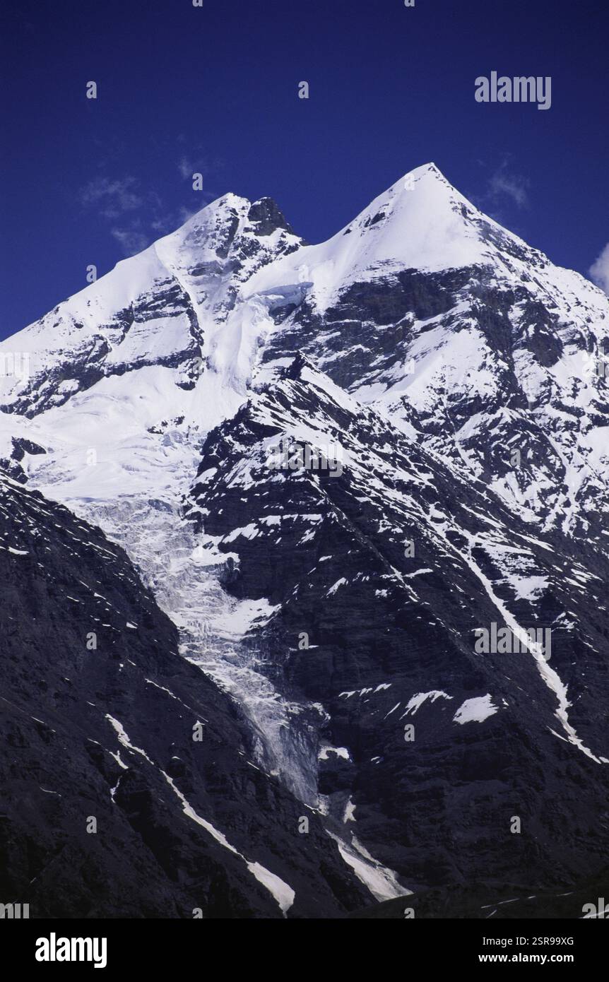 View from Rohtang pass, Manali, Himachal Pradesh, India, Asia Stock ...