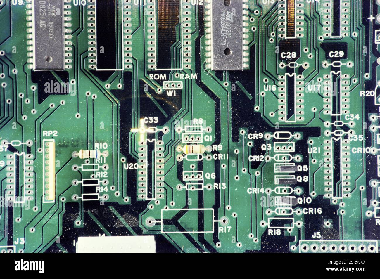 Electronics, IC board Stock Photo - Alamy