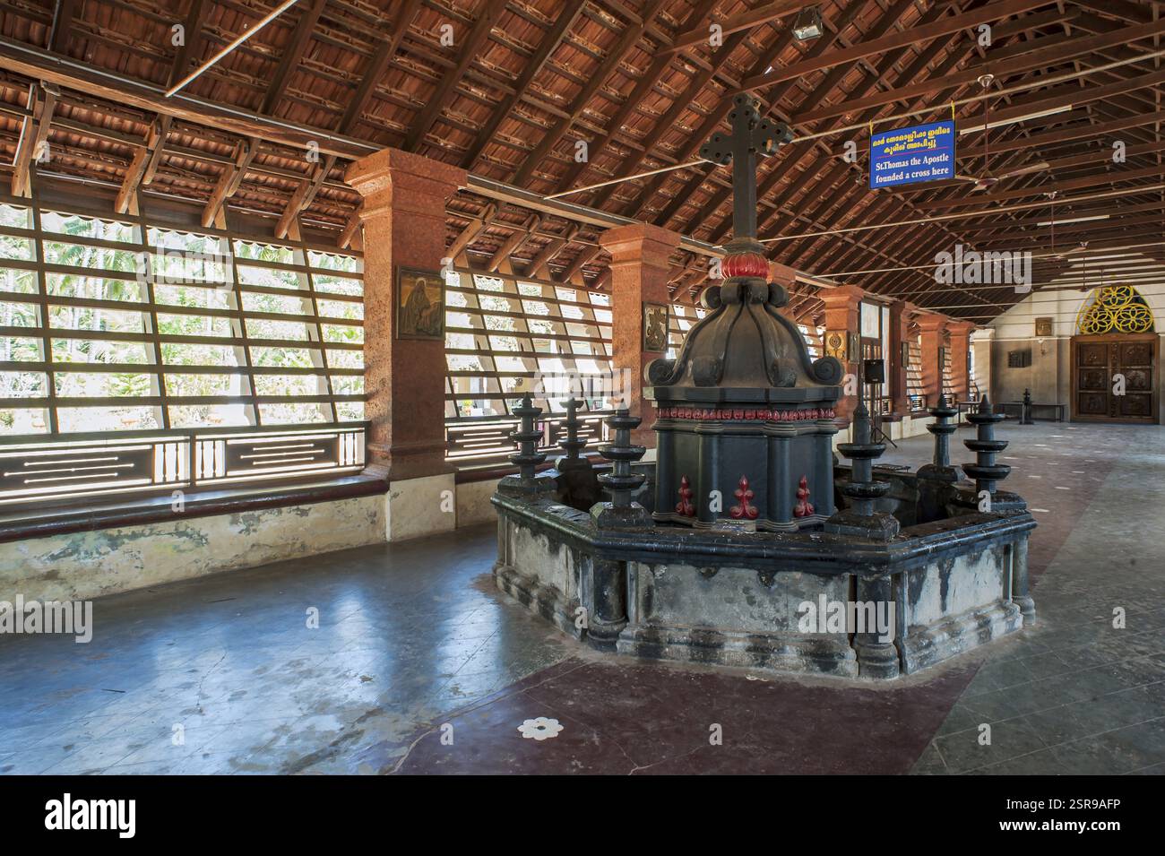 Syro Malabar catholic church, palayur, thrissur, kerala, India, Asia ...