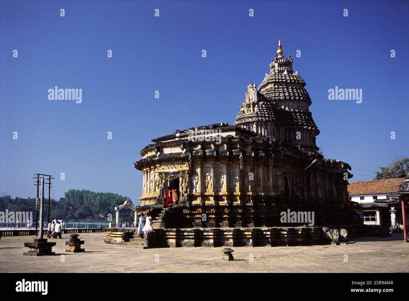 Vidya Shankara temple in Sringeri, Karnataka, India, Asia Stock Photo ...