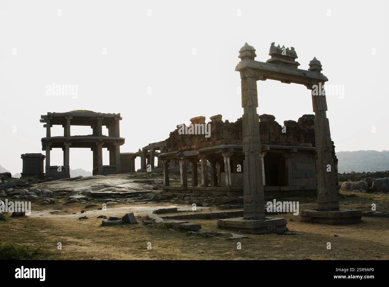 King Balance, Hampi, Karnataka, India, Asia Stock Photo - Alamy