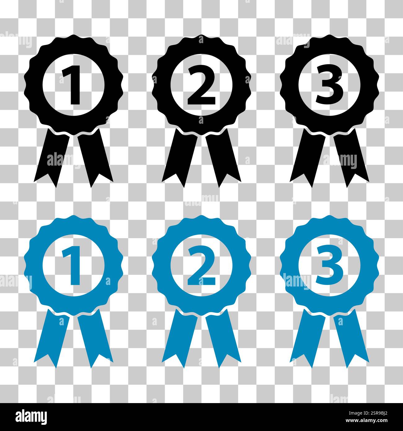 Set of Certification seal award icon, ribbon web stamp symbol, label ...