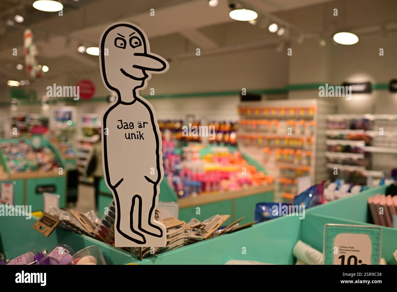 Helsingborg, Skåne, Sweden. February 14 2025. Inside the store "Normal ...