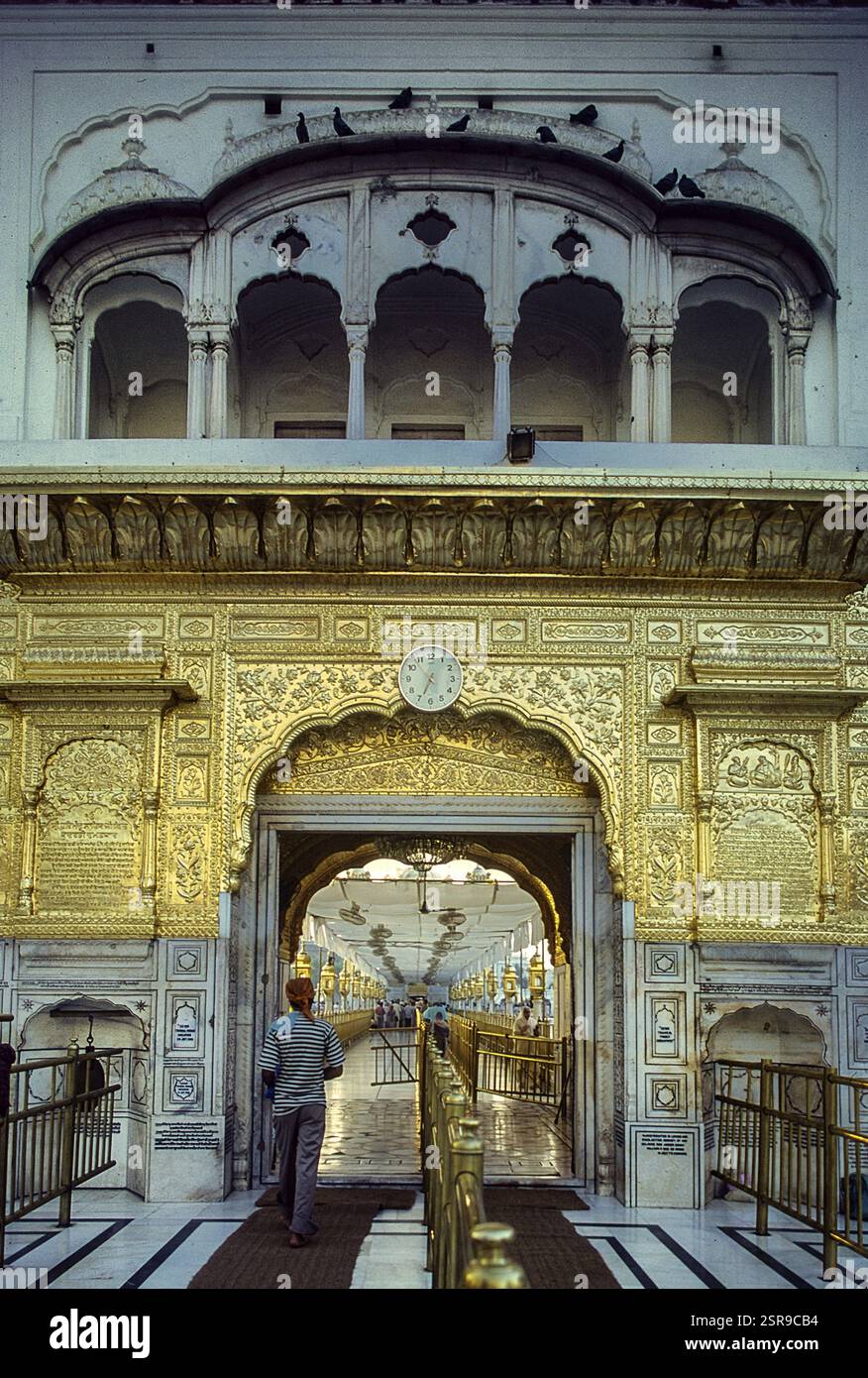 Golden Temple entrance gate, Amritsar, Punjab, India, Asia Stock Photo ...