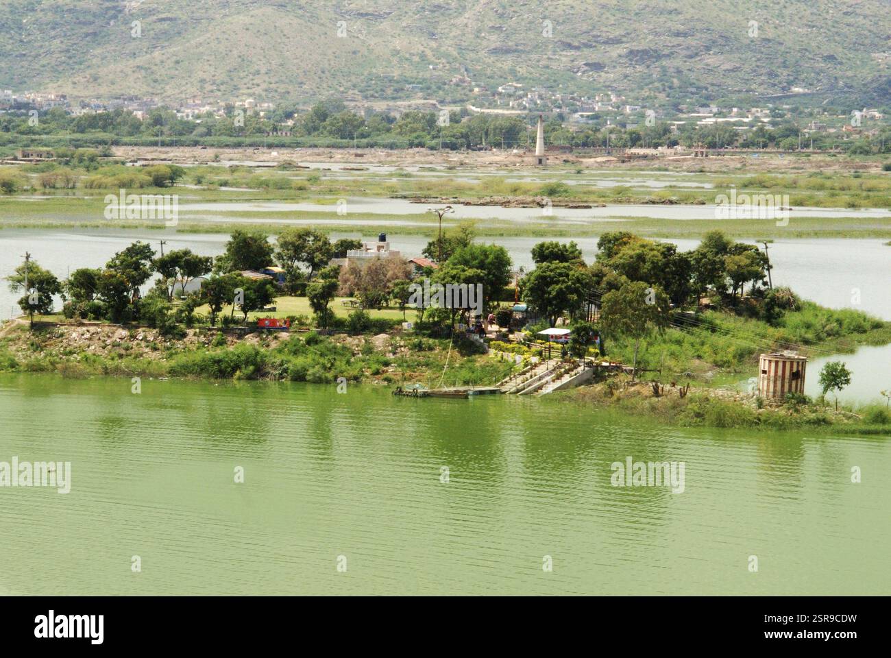 Ana sagar lake, Ajmer, Rajasthan, India, Asia Stock Photo - Alamy