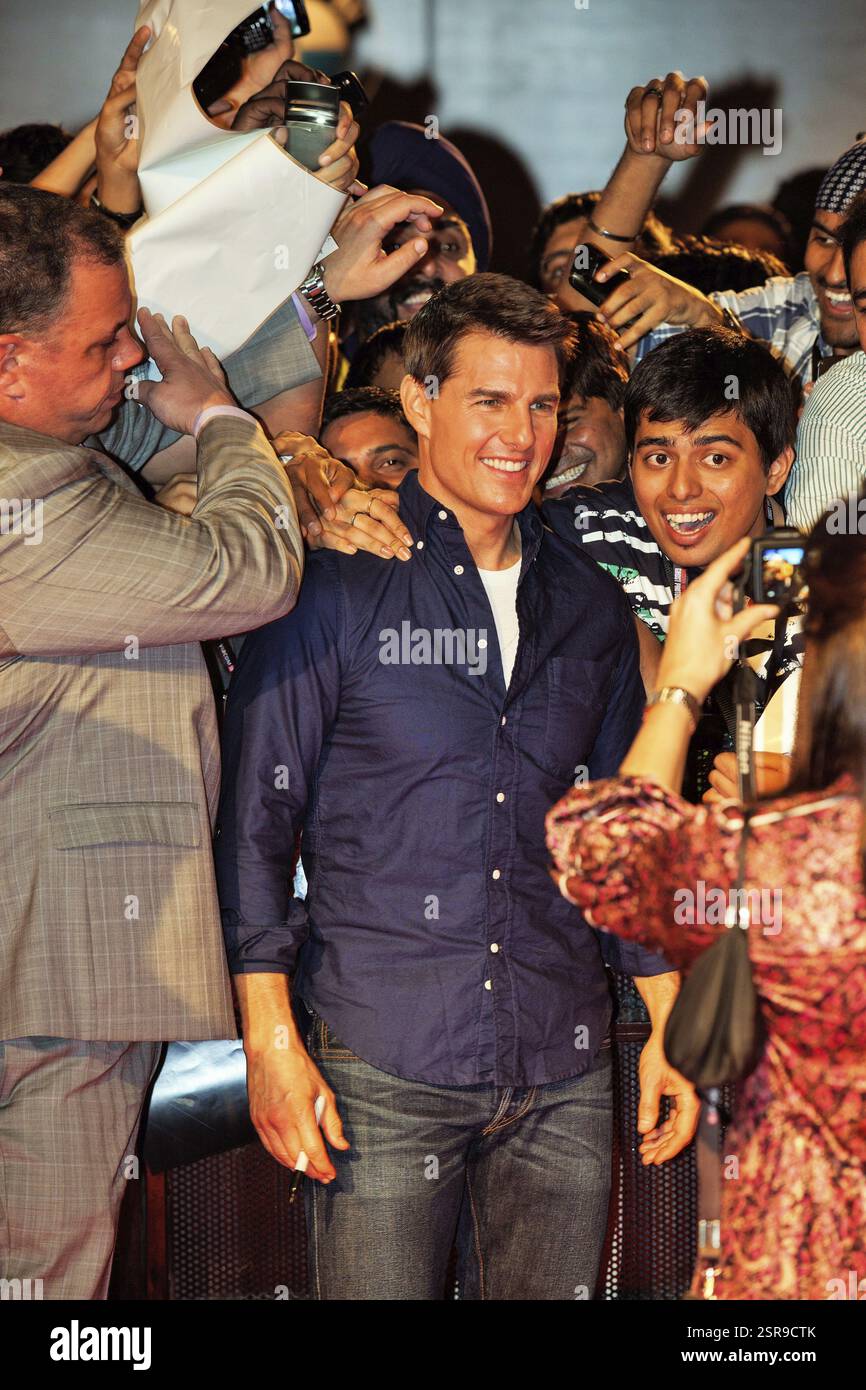 Hollywood actor Tom Cruise in Mumbai, Maharashtra, India, Asia Stock ...
