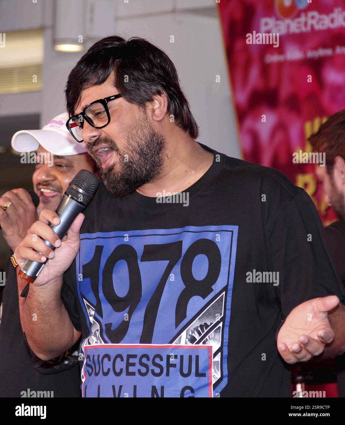 Bollywood music composer Wajid Ali during the finale of Radio City ...