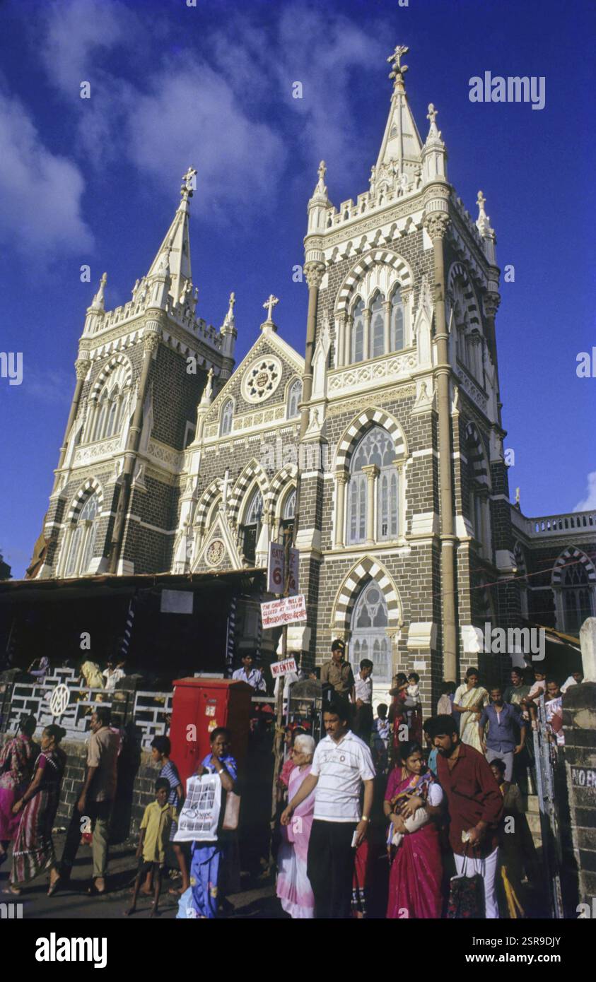 Mount Mary Church, Mumbai, Maharashtra, India, Asia Stock Photo - Alamy