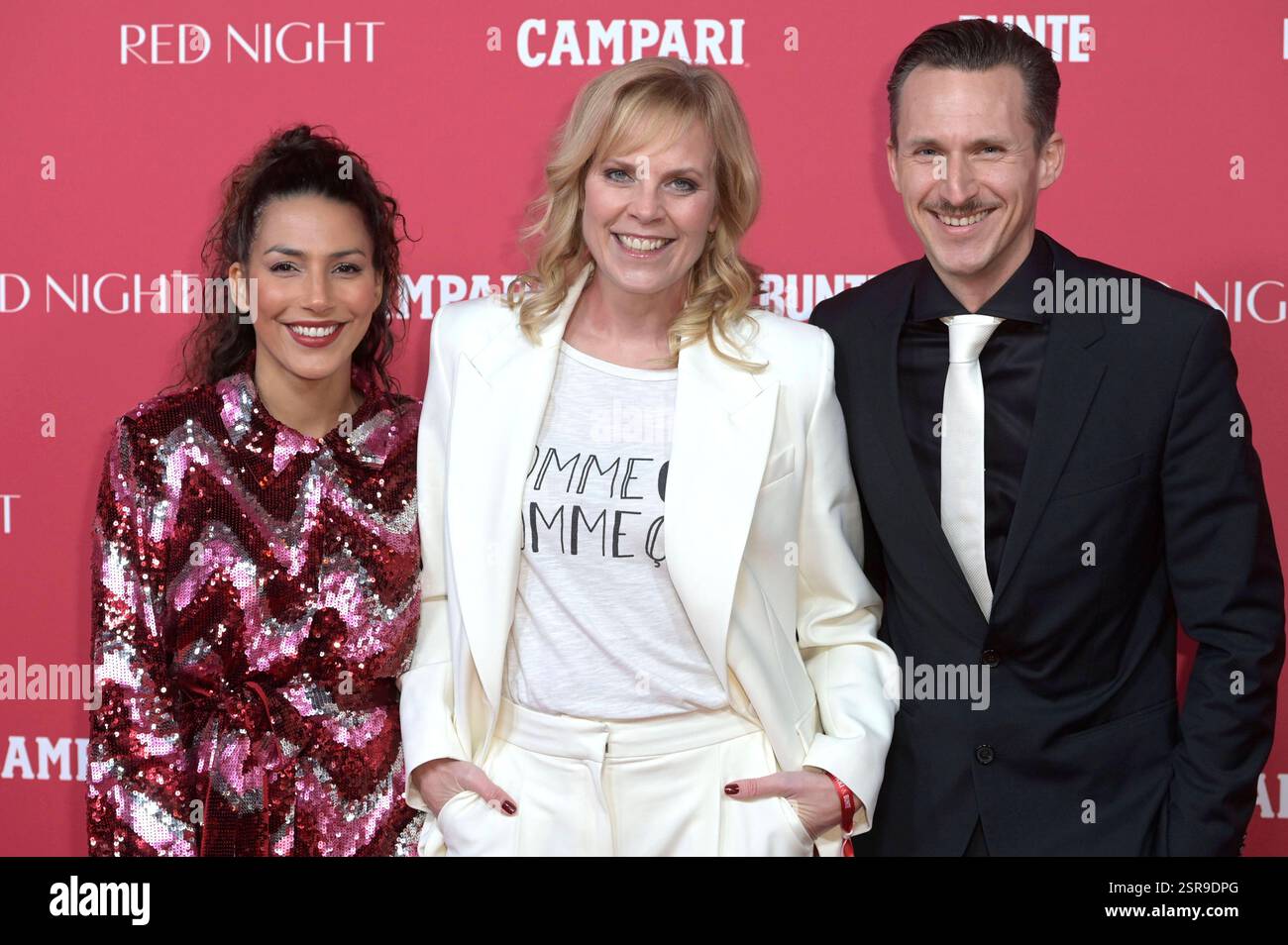 Amy Mußul, Melanie Marschke und Johannes Hendrik Langer bei der Red ...
