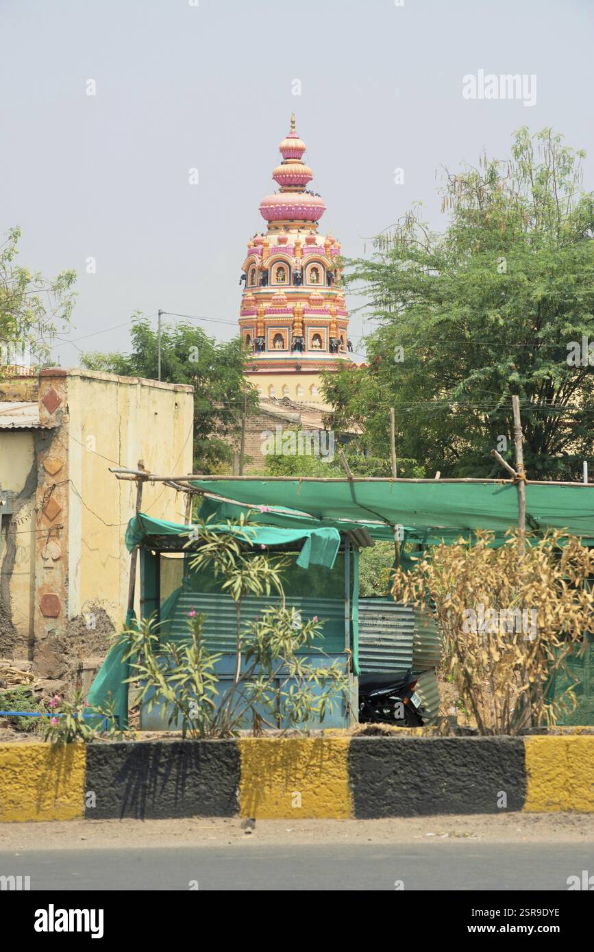Shree Mayureshwar Temple, Pune, Maharashtra, India, Asia Stock Photo ...