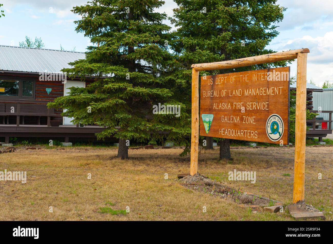 Signage with "US Dept of the Interior, Bureau of Land Management ...