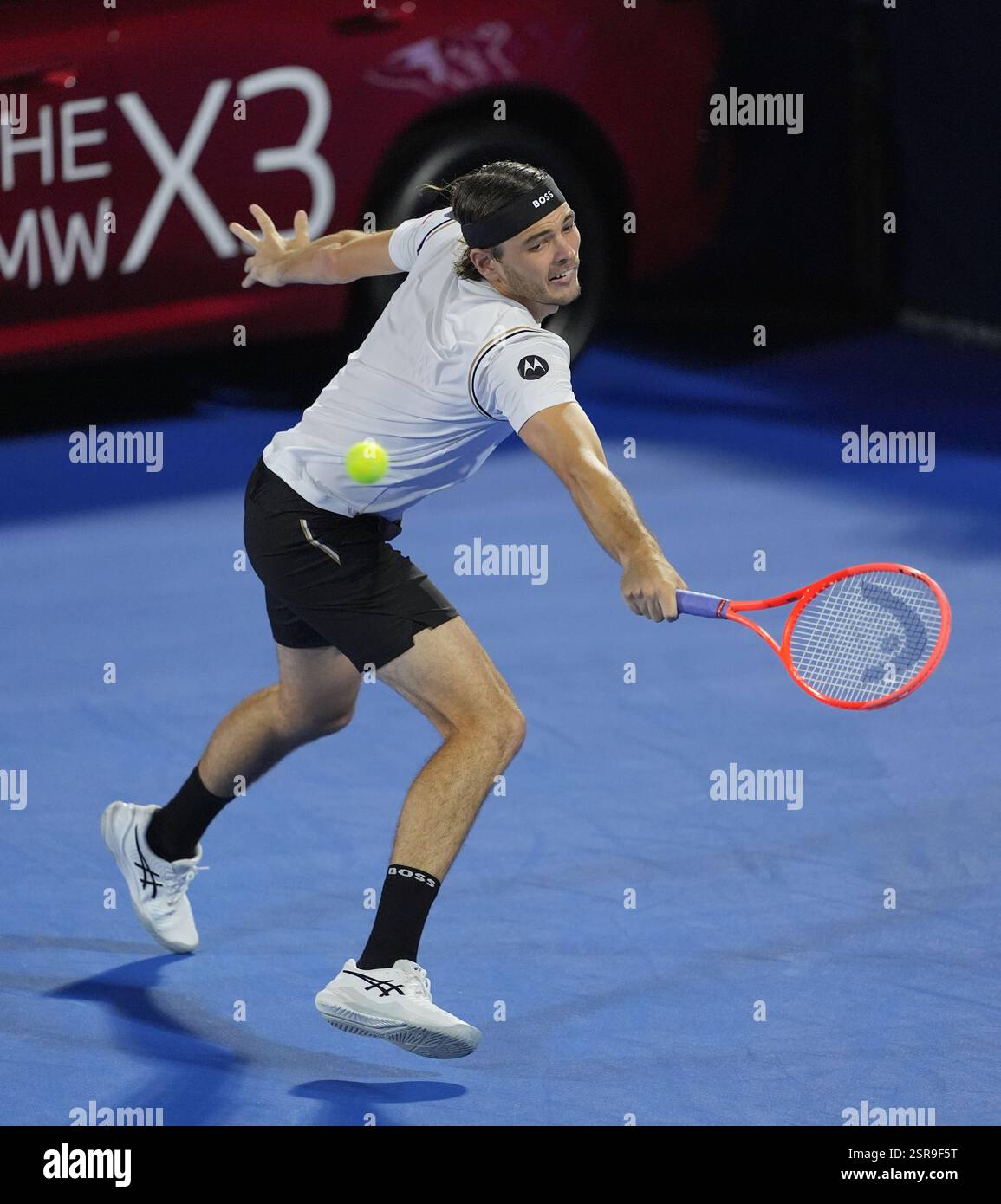 Delray, Beach, FL, USA. 14th Feb, 2025. Taylor Fritz (USA) in action ...
