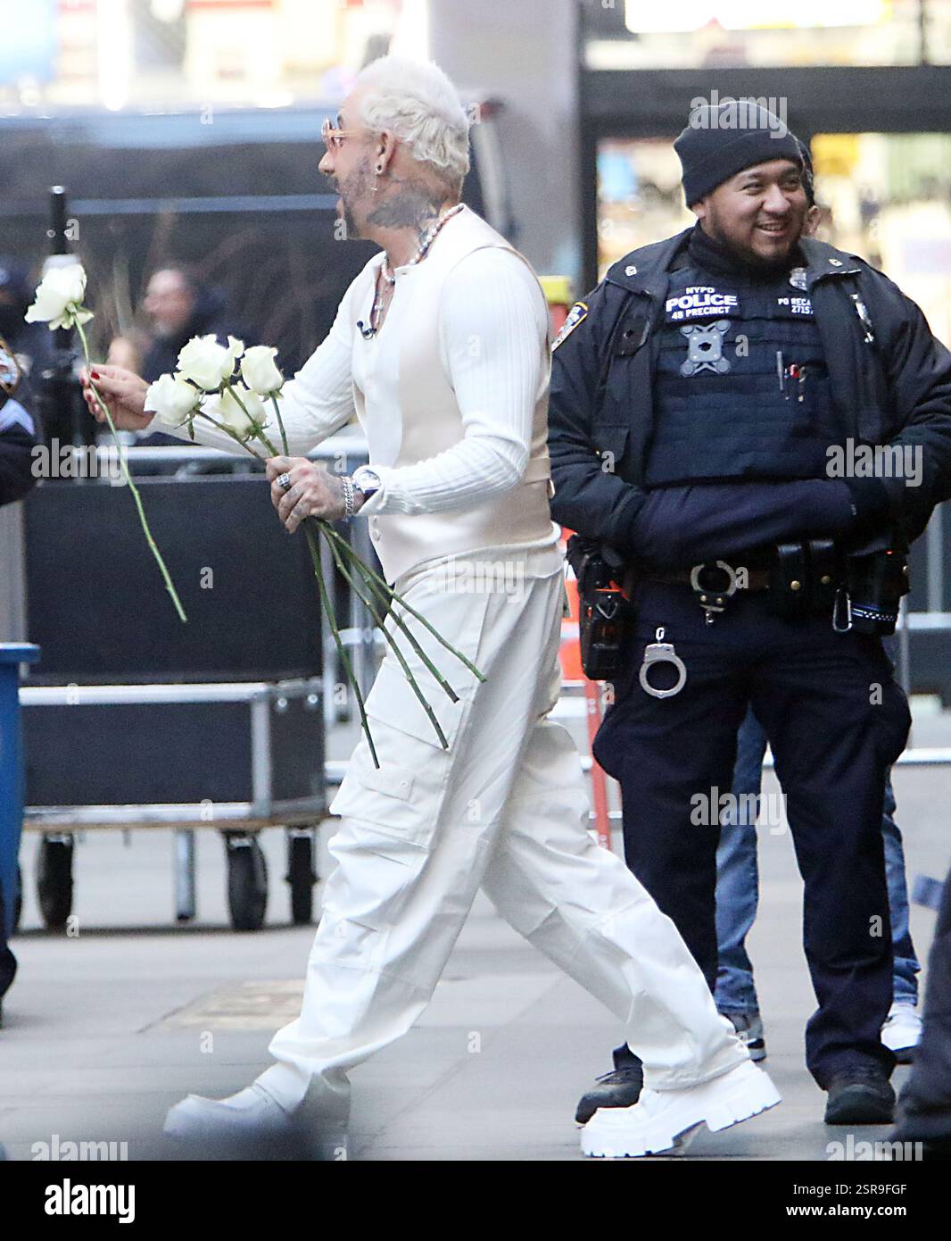 February 14, 2025 AJ Mclean, of Backstreet Boys perform on Today Show ...