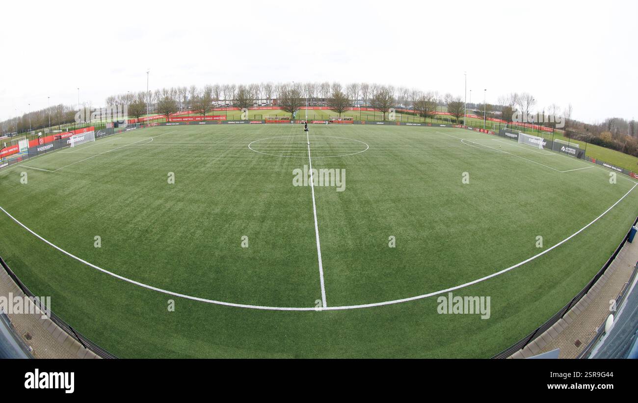 Almere, Netherlands. 15th Feb, 2025. ALMERE, 15-02-2025, Yanmar stadium ...