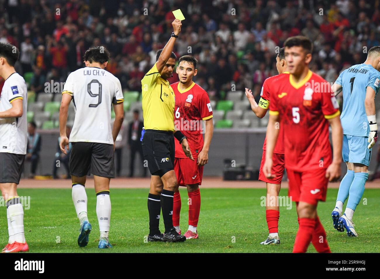 Shenzhen, China. 15 February, 2025. Referee during the AFC U20 Asian ...