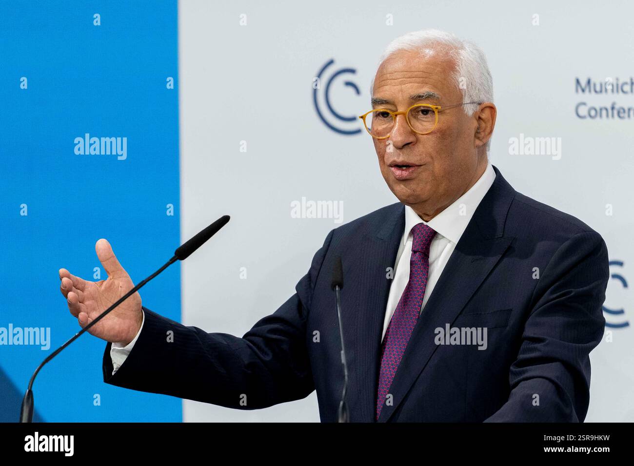 Munich, Bavaria, Germany. 15th Feb, 2025. ANT'NIO COSTA, President of ...
