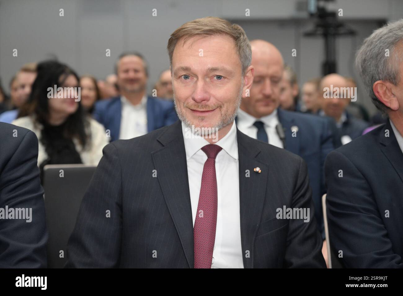 Munich, Germany. 15th Feb, 2025. Christian Lindner, Federal Chairman of ...