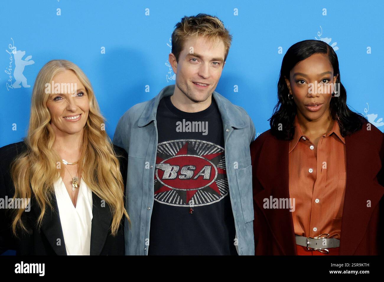 Toni Collette, Robert Pattinson und Naomi Ackie beim "Mickey 17 ...
