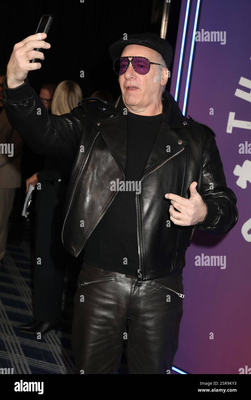 February 15, 2025, New York, New York, USA: Actor ANDREW DICE CLAY ...