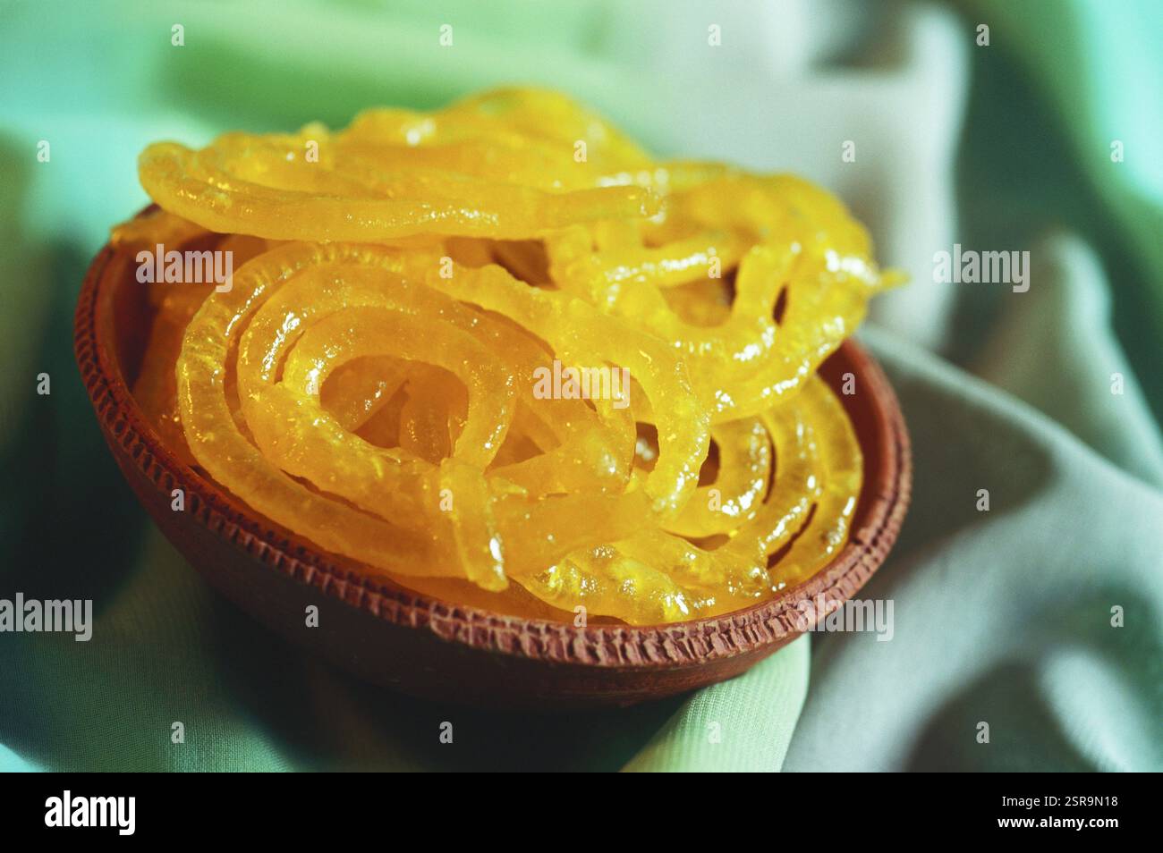 Indian sweet snack jalebi fried in sugar, India, Asia Stock Photo - Alamy
