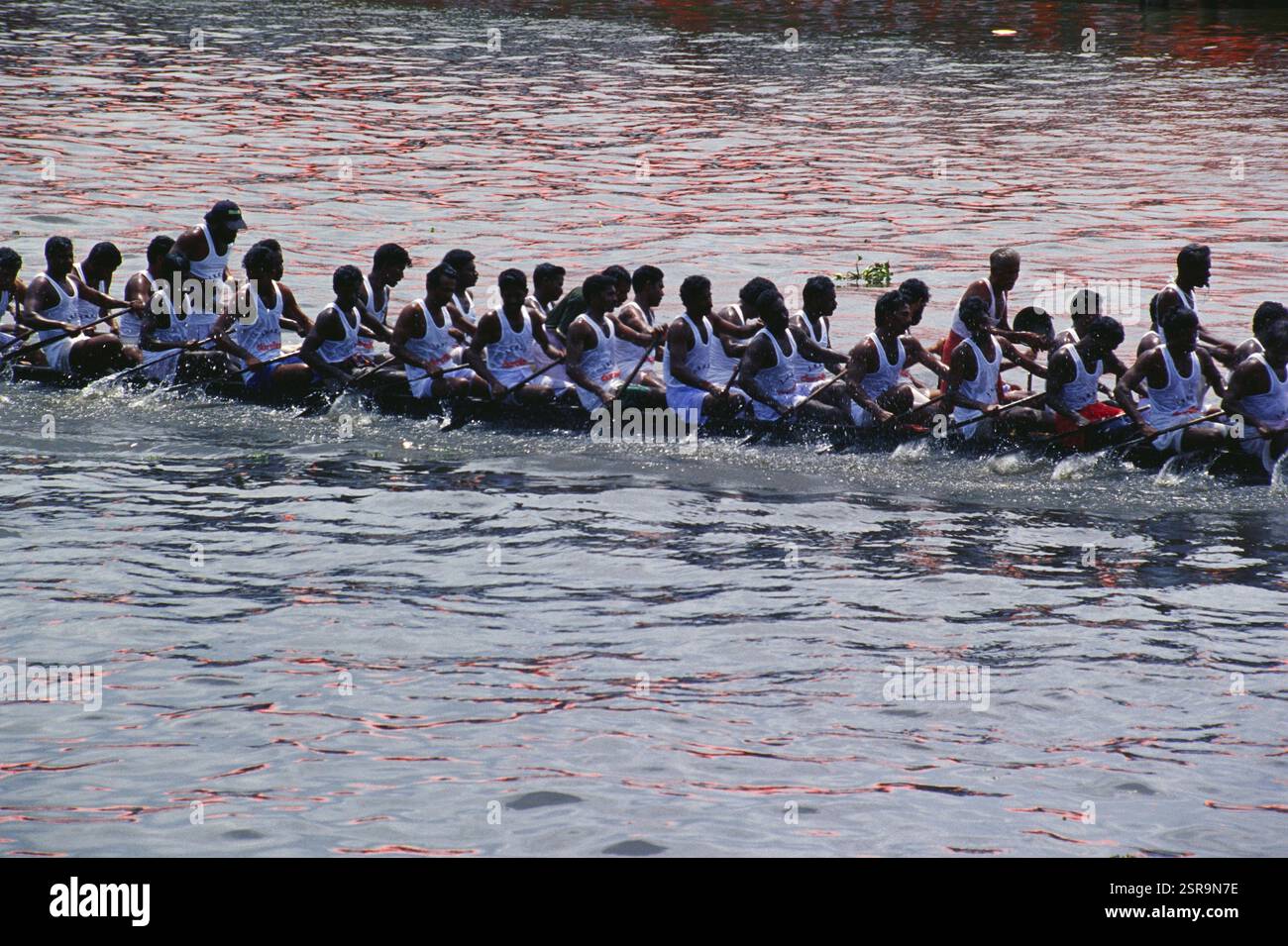 Nehru boat race festival 11th August 2001, Allappuzha Alleppey, Kerala ...