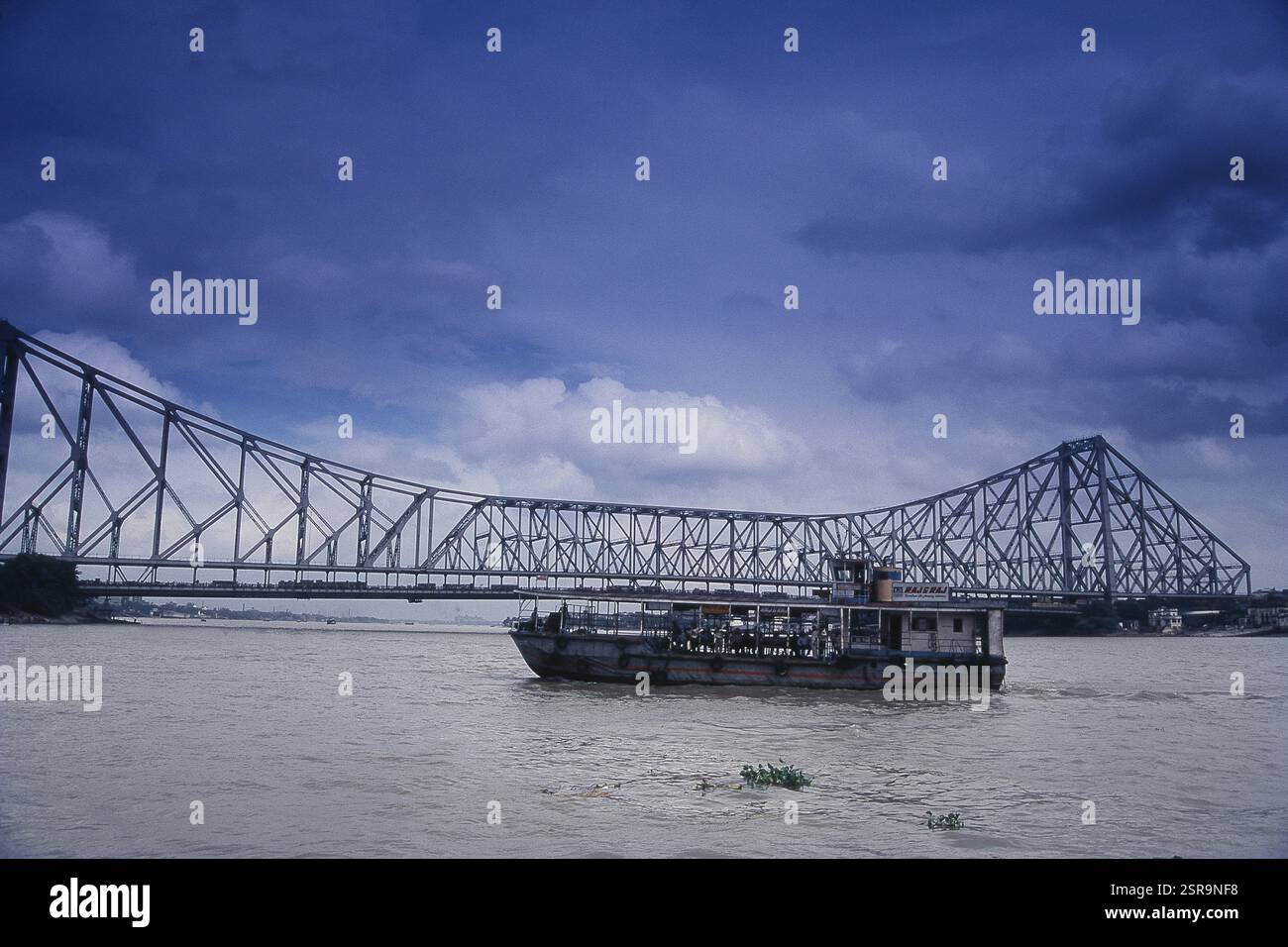 Ferry boat service near Howrah Bridge, Kolkata, West Bengal, India ...