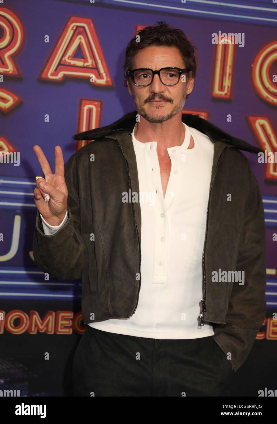 February 15, 2025, New York, New York, USA: Actor PEDRO PASCAL seen at ...