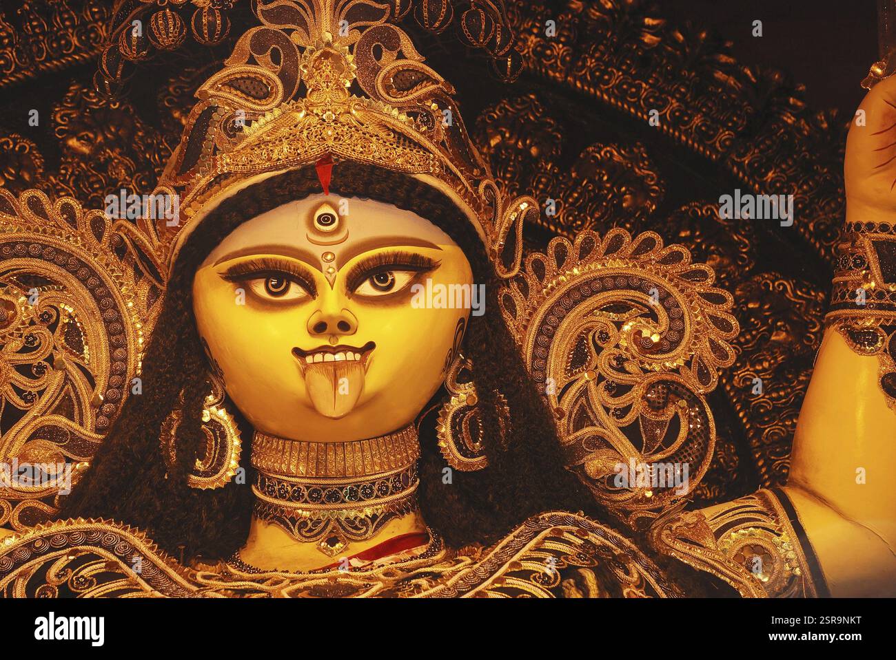 Goddess kali, Kolkata, West Bengal, India, Asia Stock Photo - Alamy