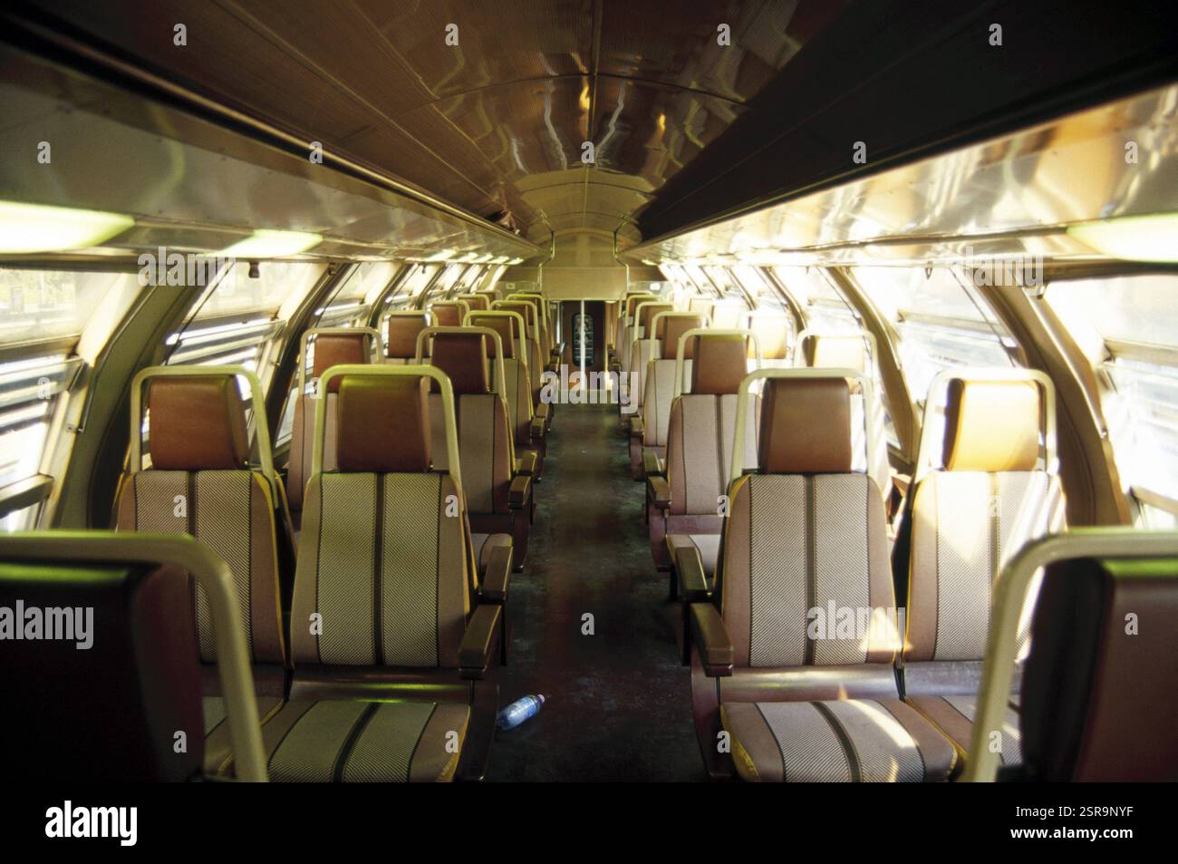 Trains Railways, internal view of train, milan, italy Stock Photo - Alamy