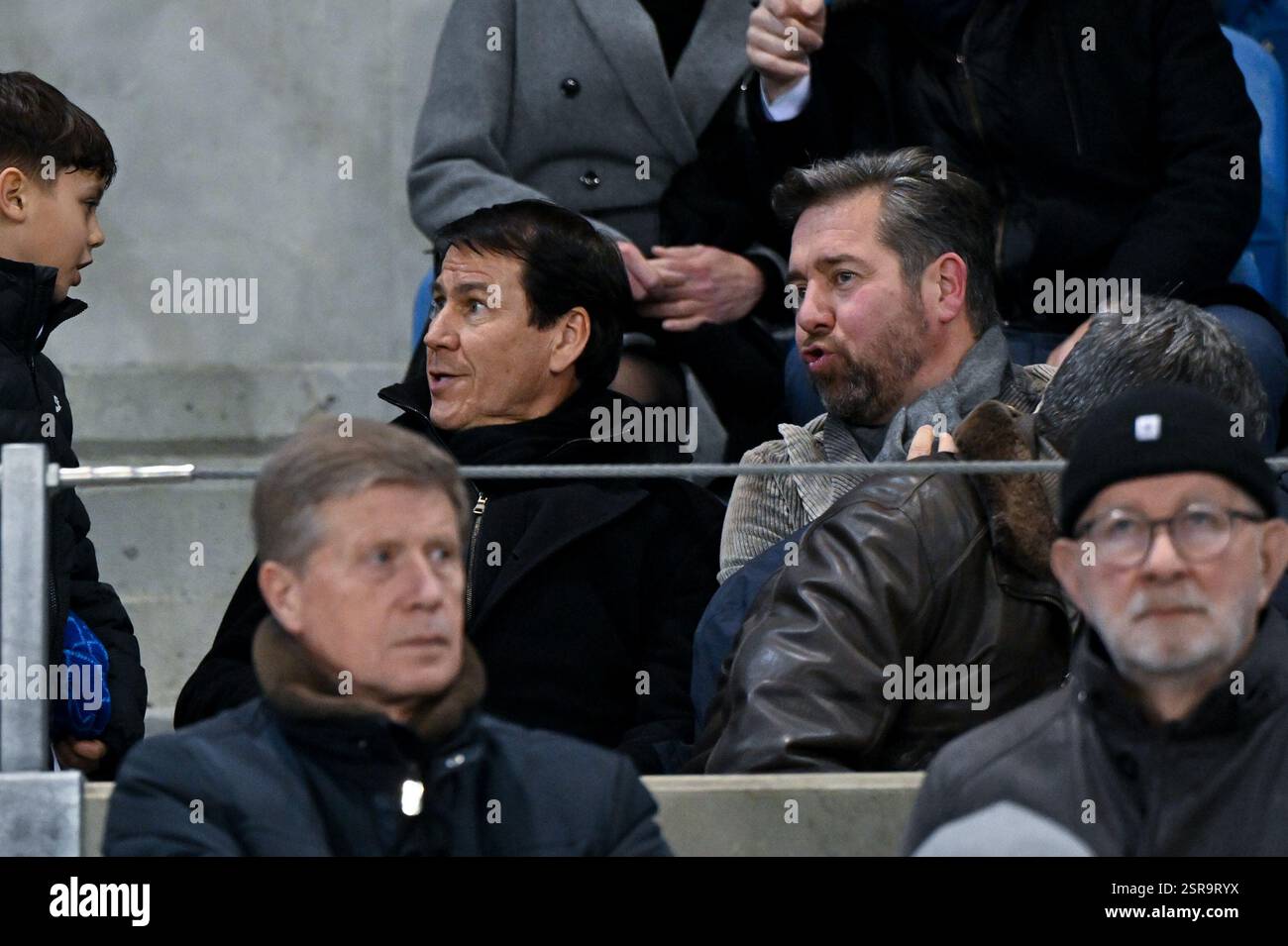 Genk, Belgium. 05th Feb, 2025. Rudi Garcia and Vincent Mannaert ...