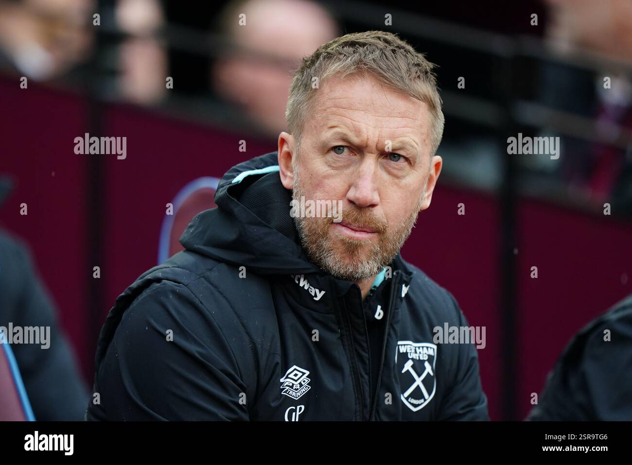 West Ham United manager Graham Potter before the Premier League match ...