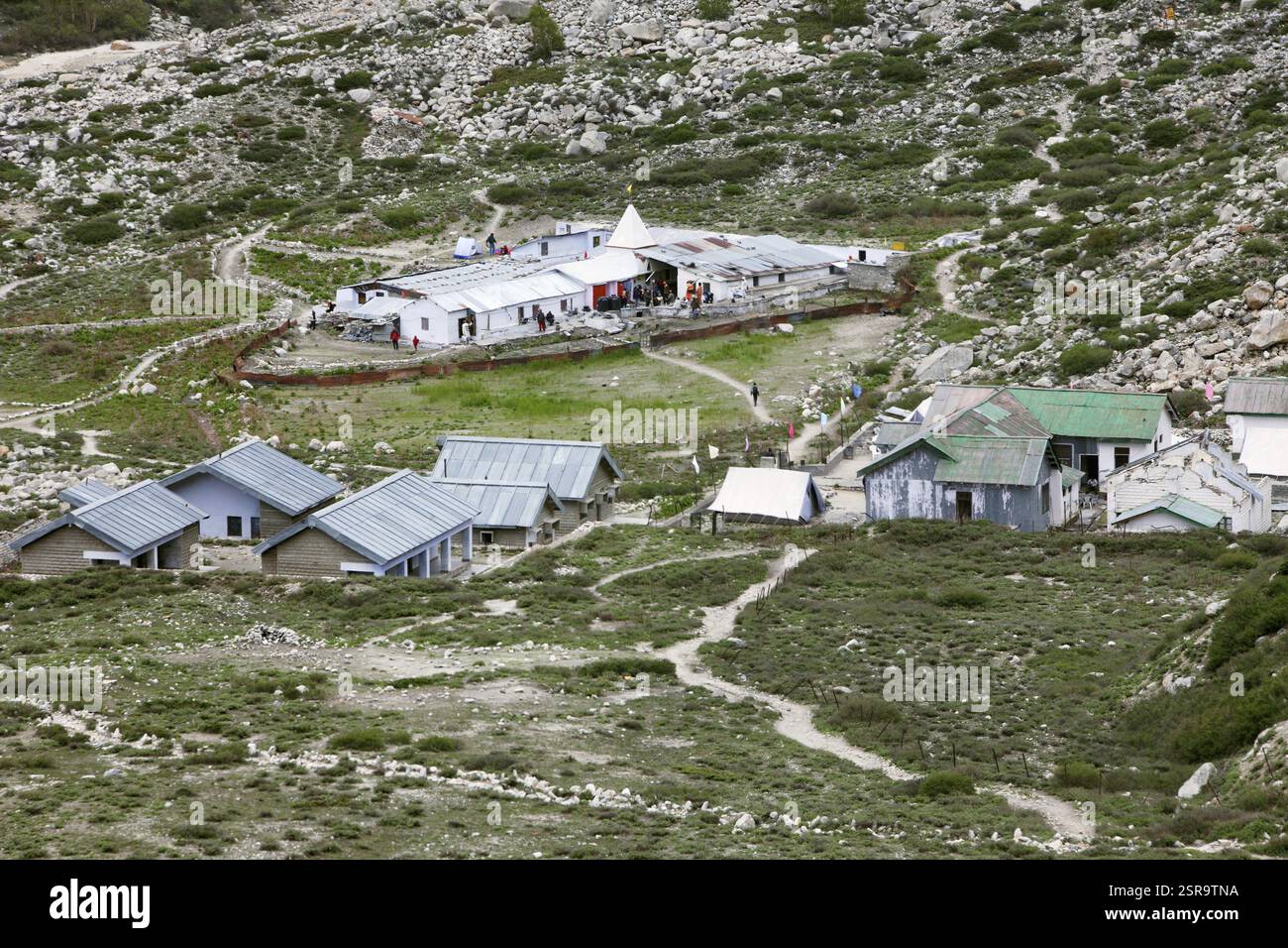 Bhojbasa village Gangotri Uttarakhand India Asia Stock Photo - Alamy