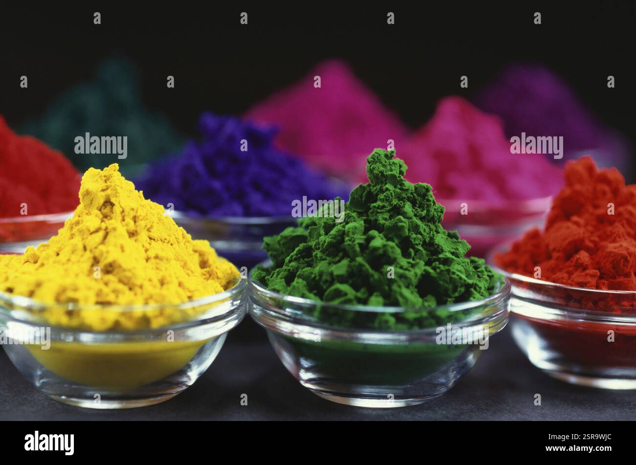 Concept, color powder for Holi festival, India, Asia Stock Photo - Alamy