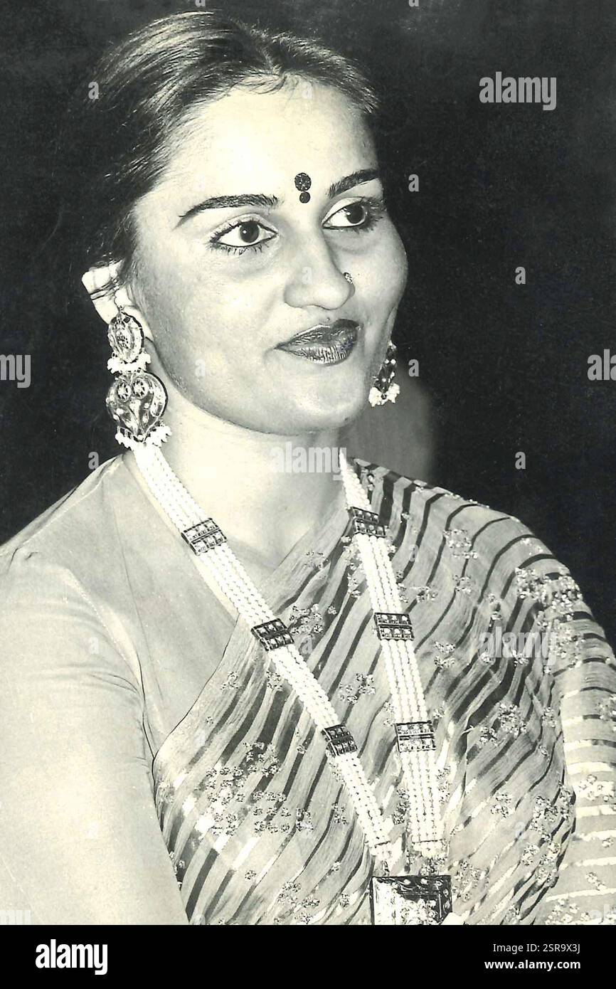 Indian Bollywood film actress, Reena Roy, India, Asia Stock Photo - Alamy