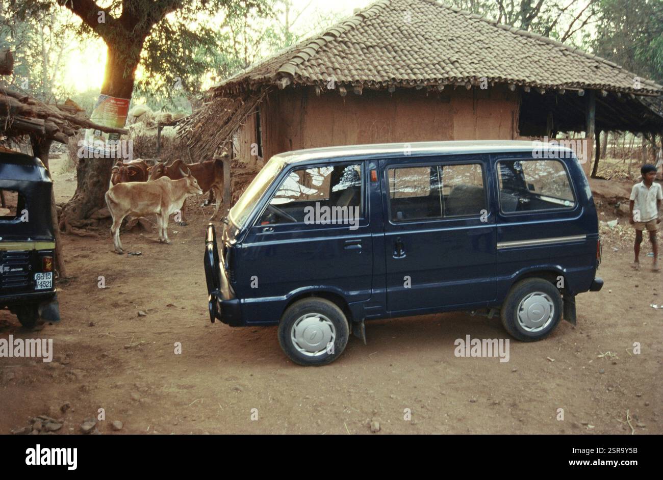 Maruti omni car, India, Asia Stock Photo - Alamy